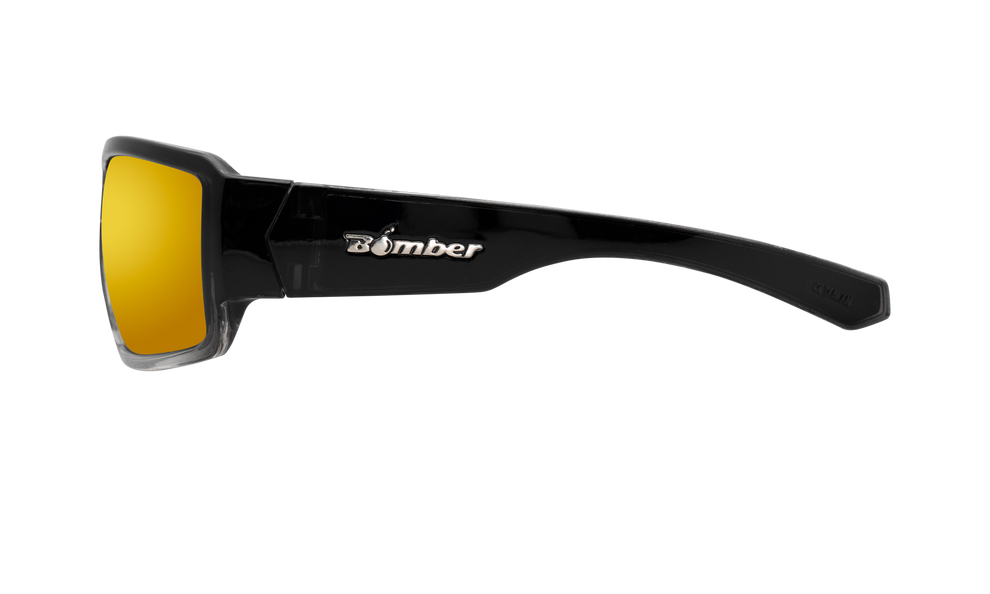 BOOGIE Safety - Gold Mirror Crystal – Bomber Eyewear