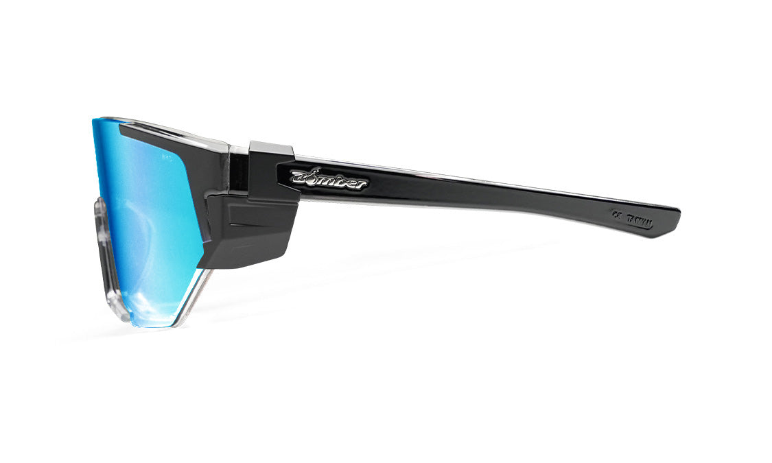 JAGER Bomb Safety - Polarized Ice Blue Mirror Crystal