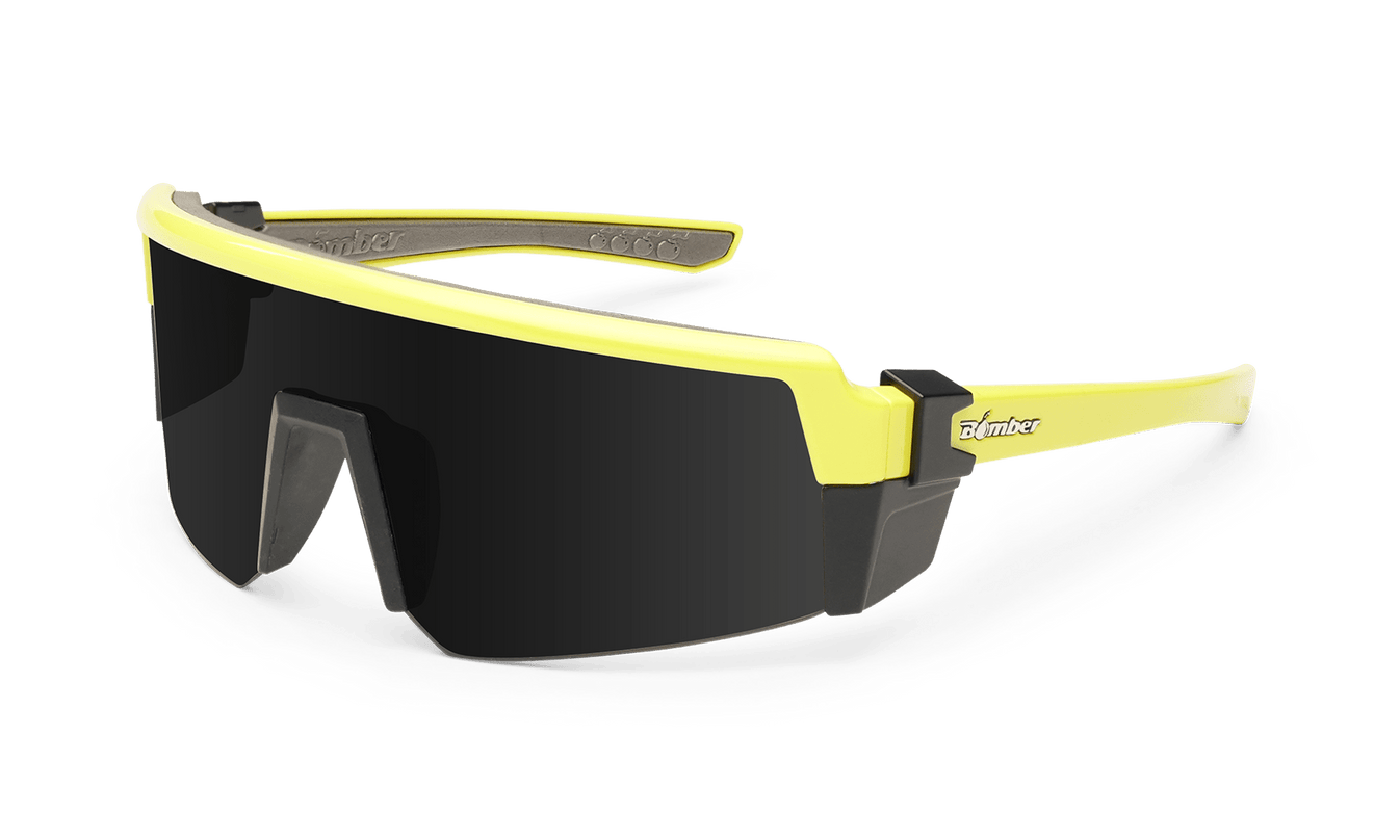 SMOKE Bomb Safety - Smoke Hi Vis Yellow – Bomber Eyewear