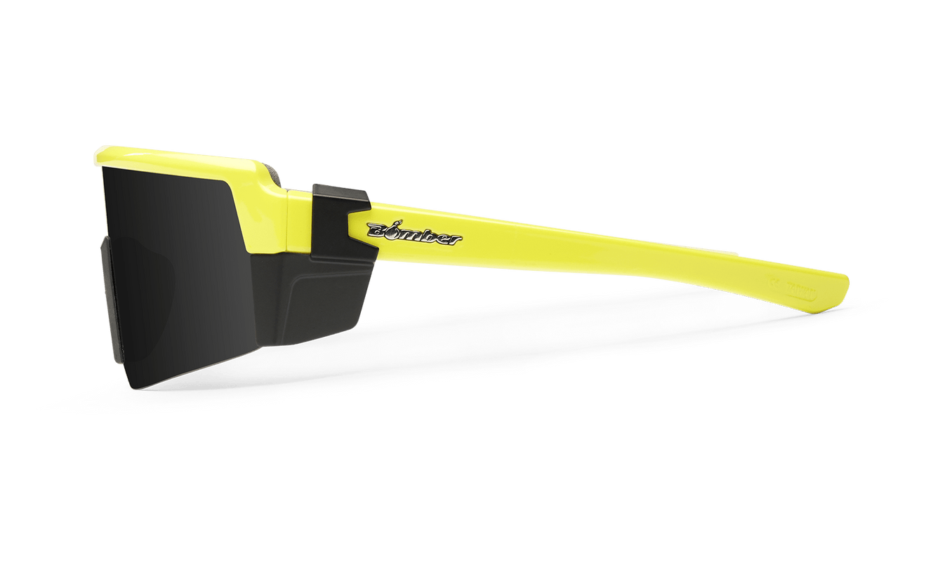 SMOKE Bomb Safety - Smoke Hi Vis Yellow – Bomber Eyewear
