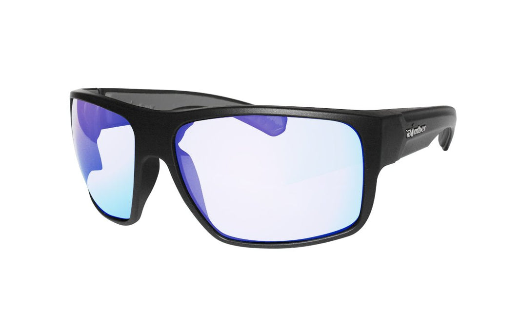 Blue Light Blocking Safety Glasses with UV Light Protection – Bomber ...
